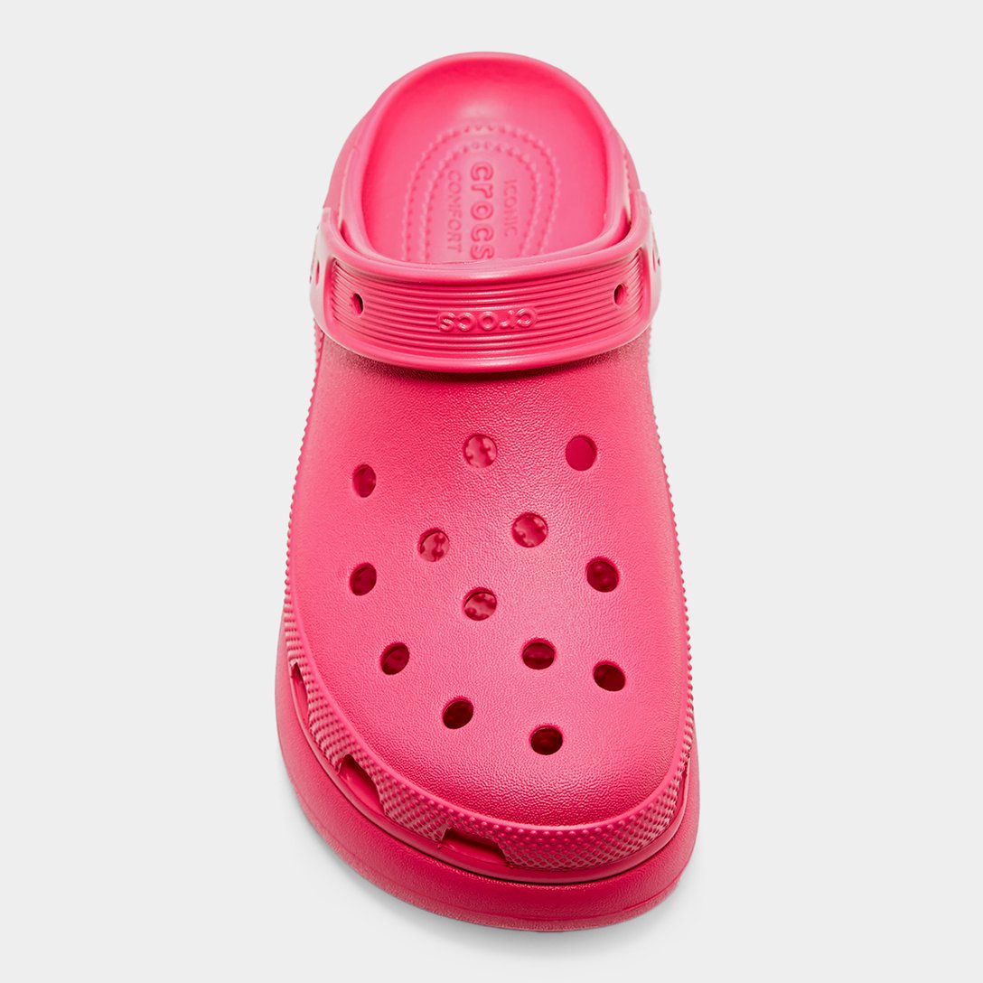 Sandália Crocs Plataforma Crush Clog Unissex - Rosa | Netshoes