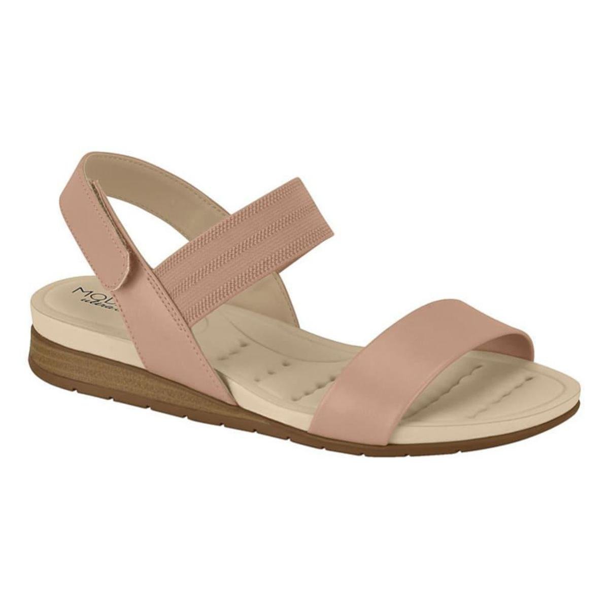 SANDALIA FEMININA NUDE MODARE 7113.212 - Nude | Netshoes