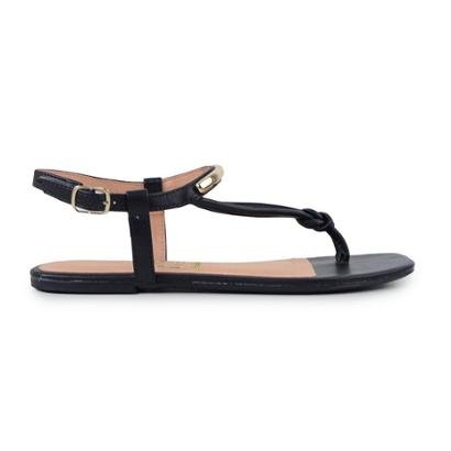 Sandalia Feminina Santinelli Preta - 1446 - Preto | Netshoes