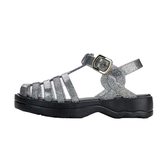 Sandalia Grendene Barbie Trend - 23131 - Preto | Netshoes