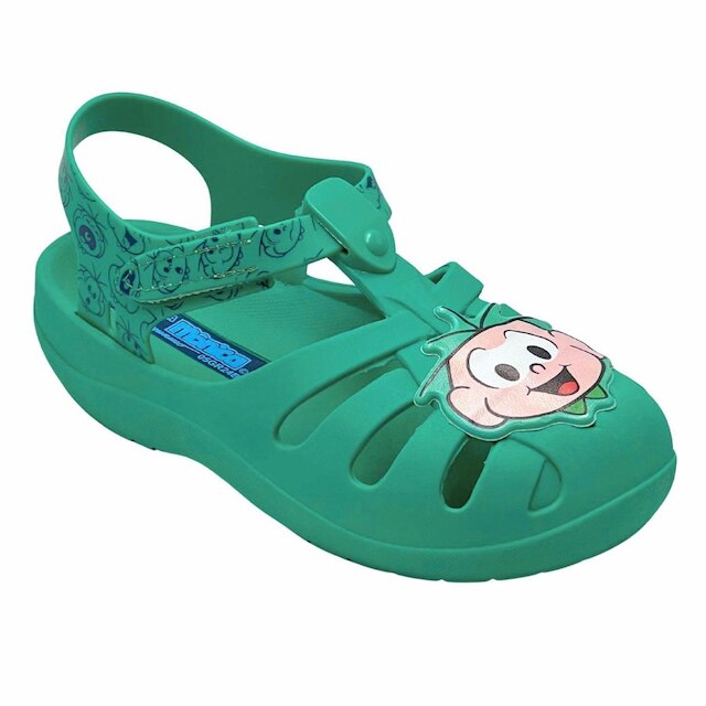 Sandália Grendene Kids Turma Da Monica Gibi Menino 23019 - Verde | Netshoes