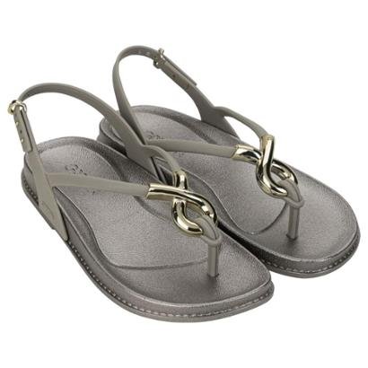 Sandália Grendha Musa Grendene 19036 - Cinza | Netshoes