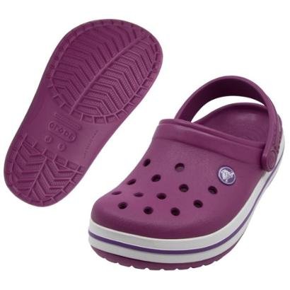 Sandália Infantil Crocs Crocband Clog - Roxo | Netshoes