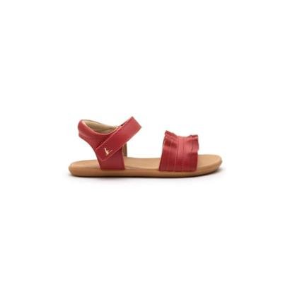 Sandália Infantil Tip Toey Joey Ruffle Feminina - Vermelho | Netshoes