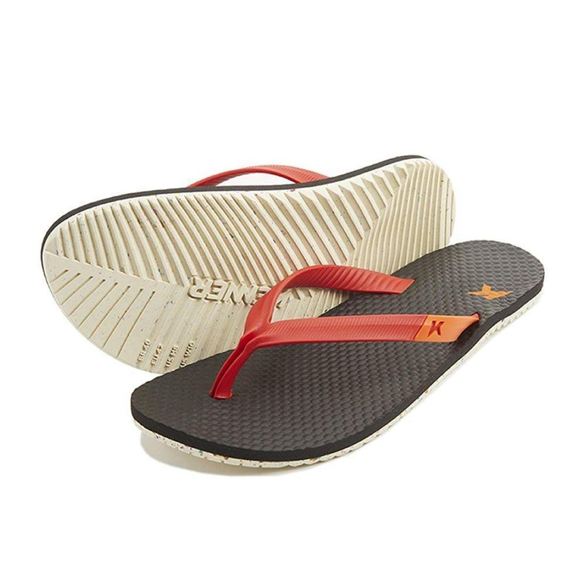 Sandália Kenner Basick Preto/Vermelho Masculino - Preto | Netshoes