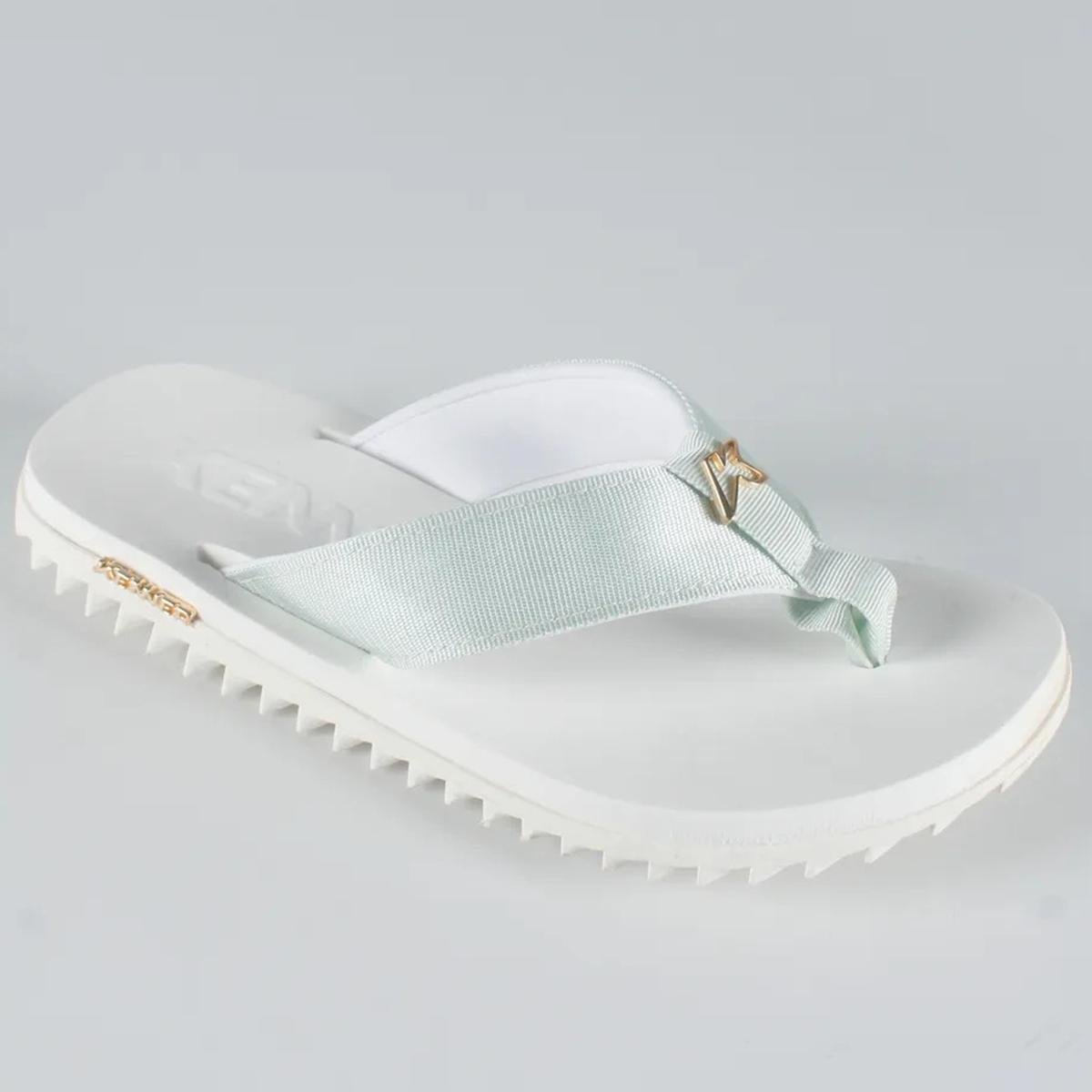 Sandália Kenner Kivah Masculina - Branco - 42 - Branco | Netshoes