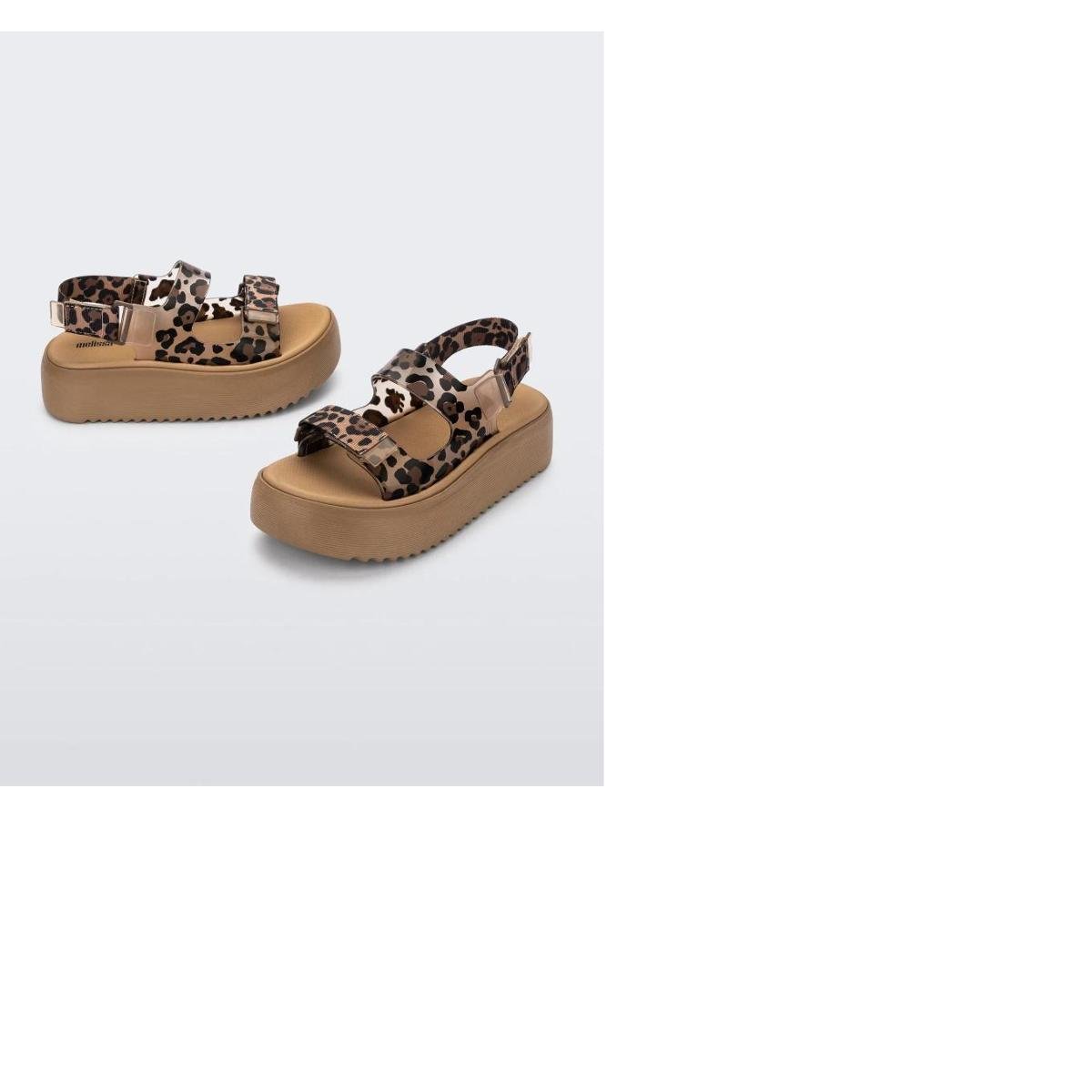 Sandalia Melissa Brave Papete Platform - Bege | Netshoes