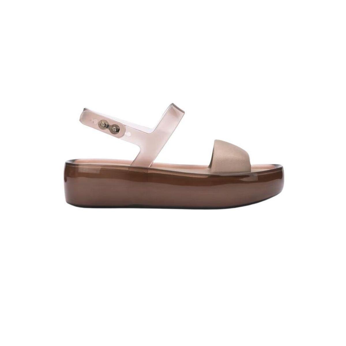 SANDÁLIA MELISSA FLOAT PLATFORM 36066 - Bege | Netshoes