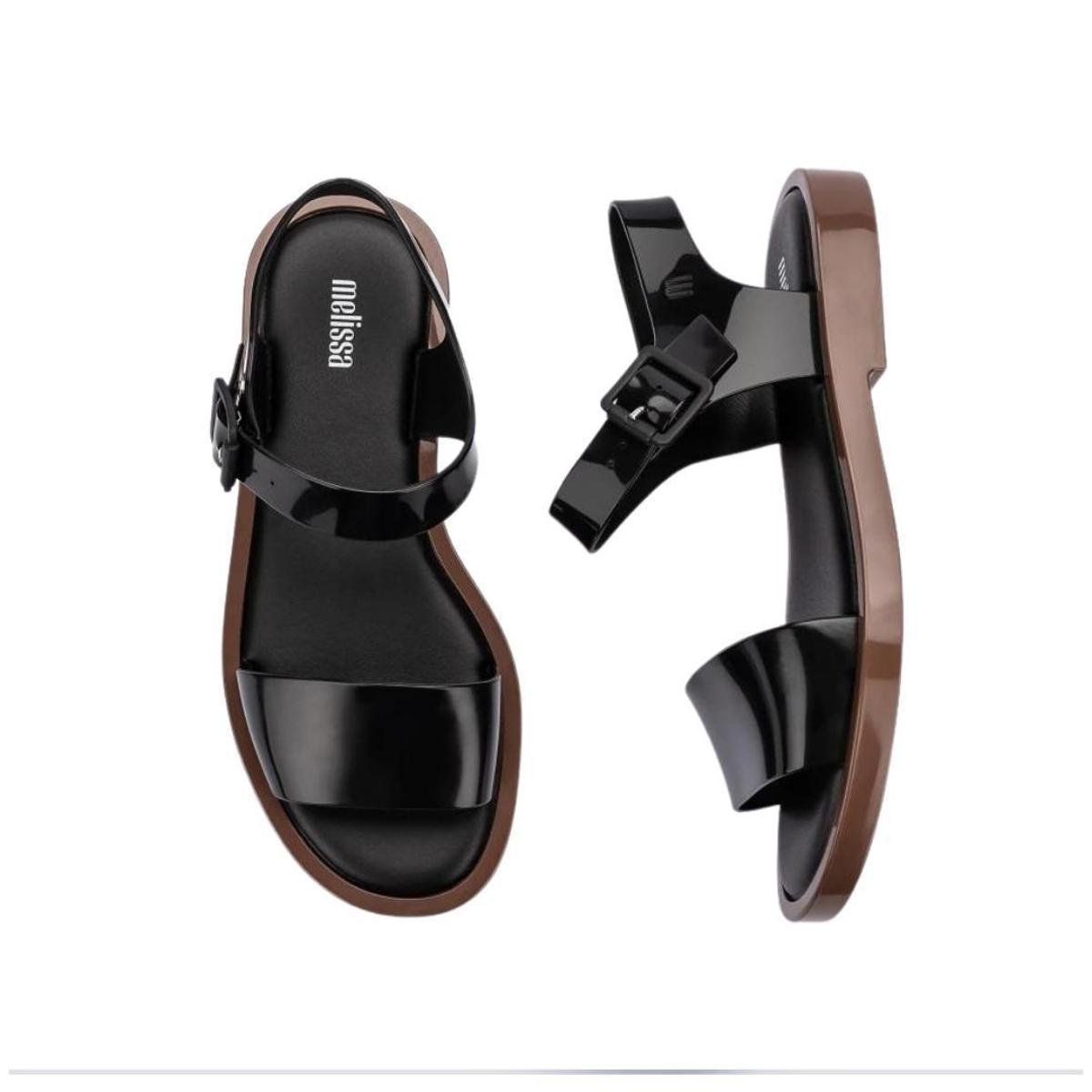 SANDÁLIA MELISSA MAR SANDAL II 33815 - Preto | Netshoes