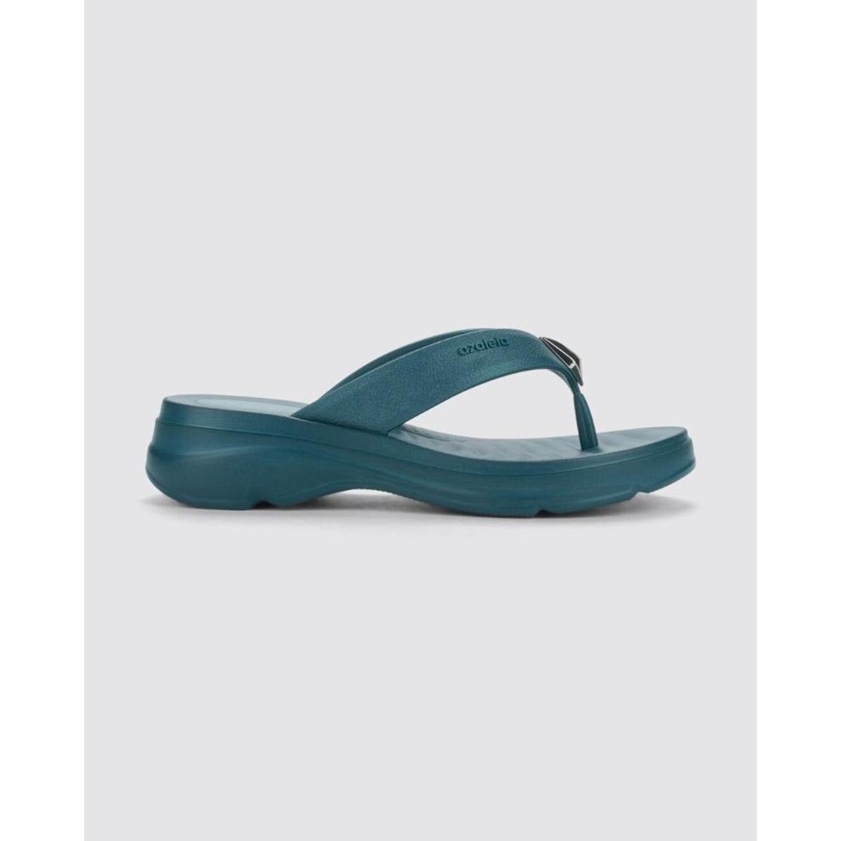 Sandália Plataforma Azaleia Luisa - Azul | Netshoes