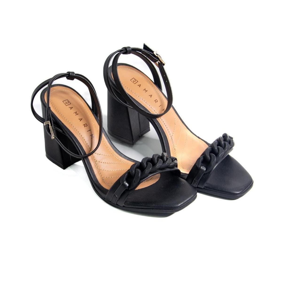 Sandalia Ramarim 41204 - Preto | Netshoes
