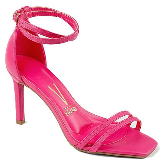 Sandália Salto Vizzano Feminina Rosa VIZZANO - Rosa | Netshoes