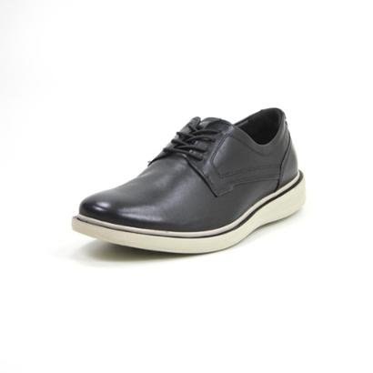 Sapado Social Pegada Masculino em Couro Preto - Preto | Netshoes
