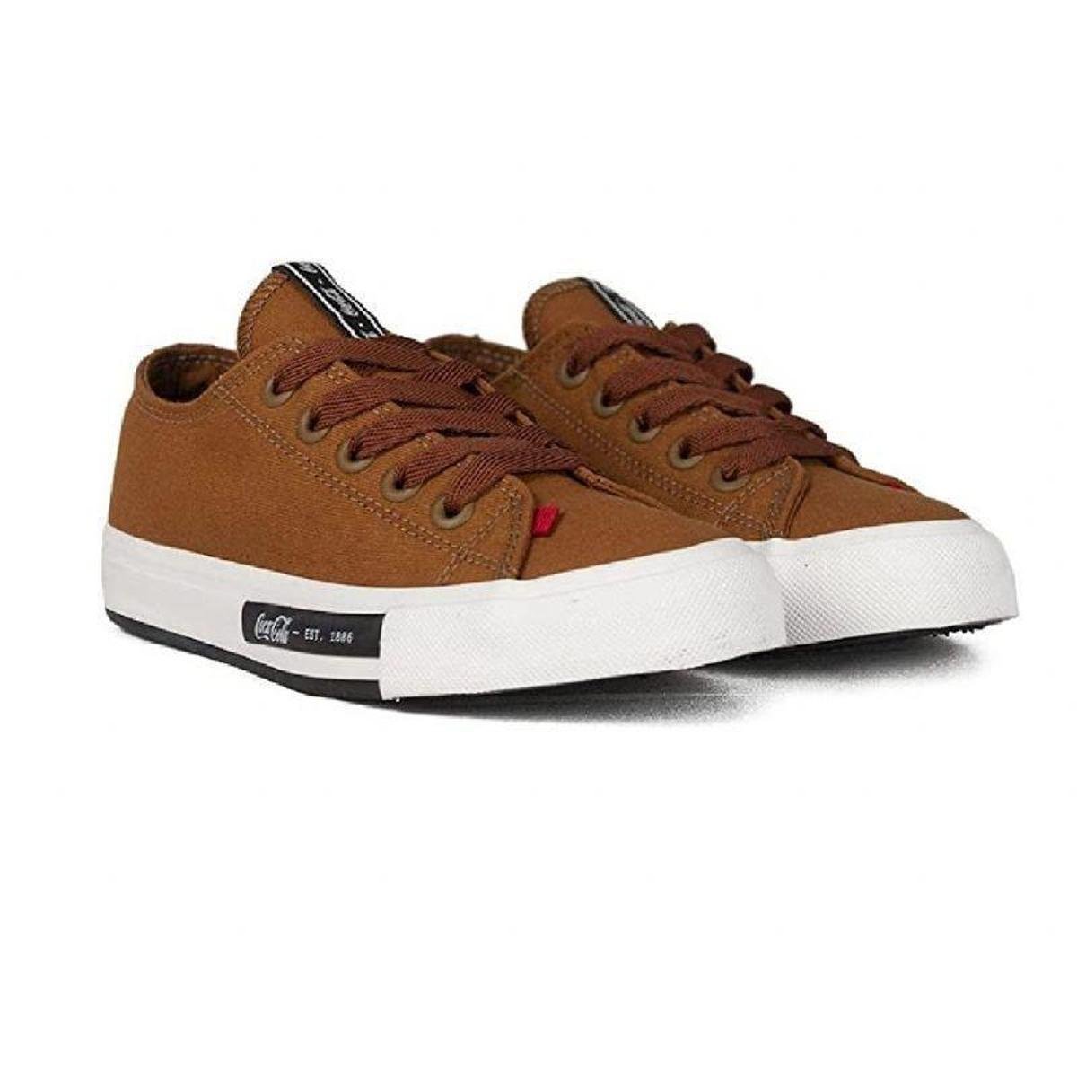 Sapatênis Coca-Cola Shoes Daytona Classic Canvas Casual Masculino ...