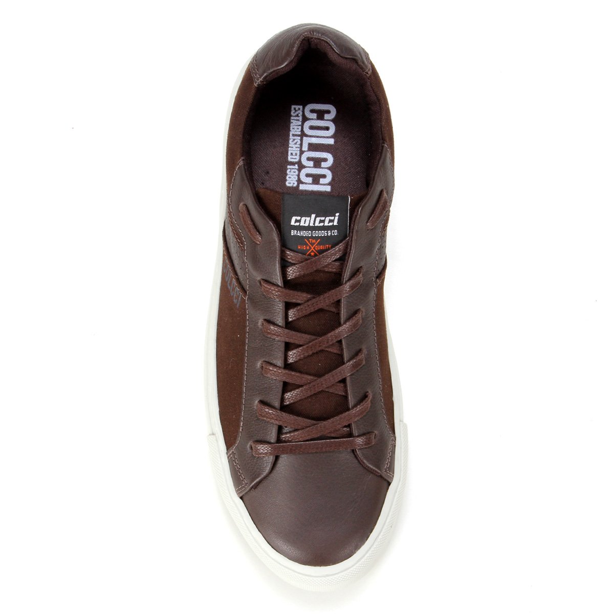 Sapatênis Colcci Básico Masculino - Café | Netshoes