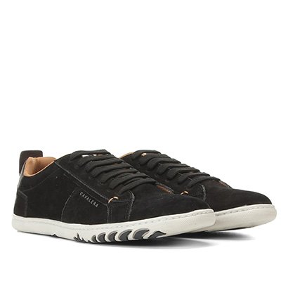 Sapatênis Couro Cavalera Takahashi Masculino - Preto | Netshoes
