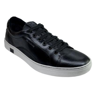 Sapatênis Couro Kildare Montello II Masculino - Preto | Netshoes