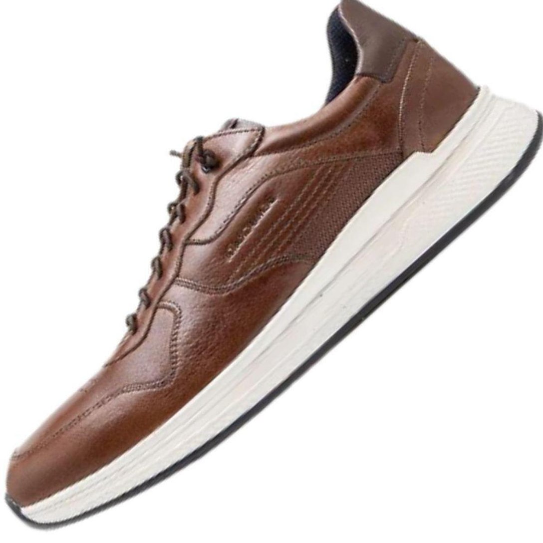 Sapatênis Democrata 265102 Masculino - Marrom | Netshoes