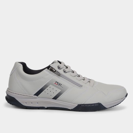 Sapatênis Pegada PGD Microfibra Masculino - Branco | Netshoes