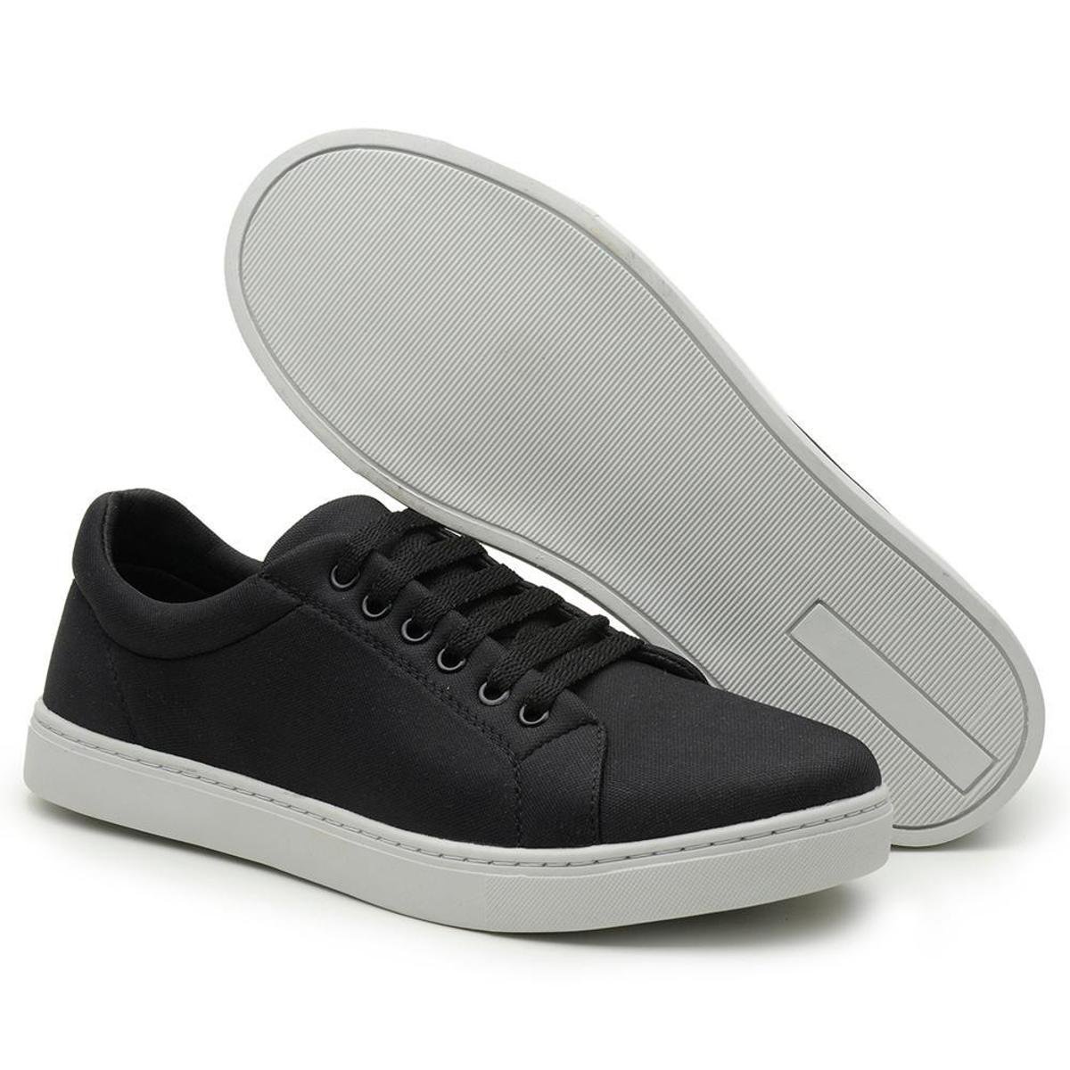 Sapatenis Tênis Casual Urbano Moderno 501 Moderno - Preto | Netshoes