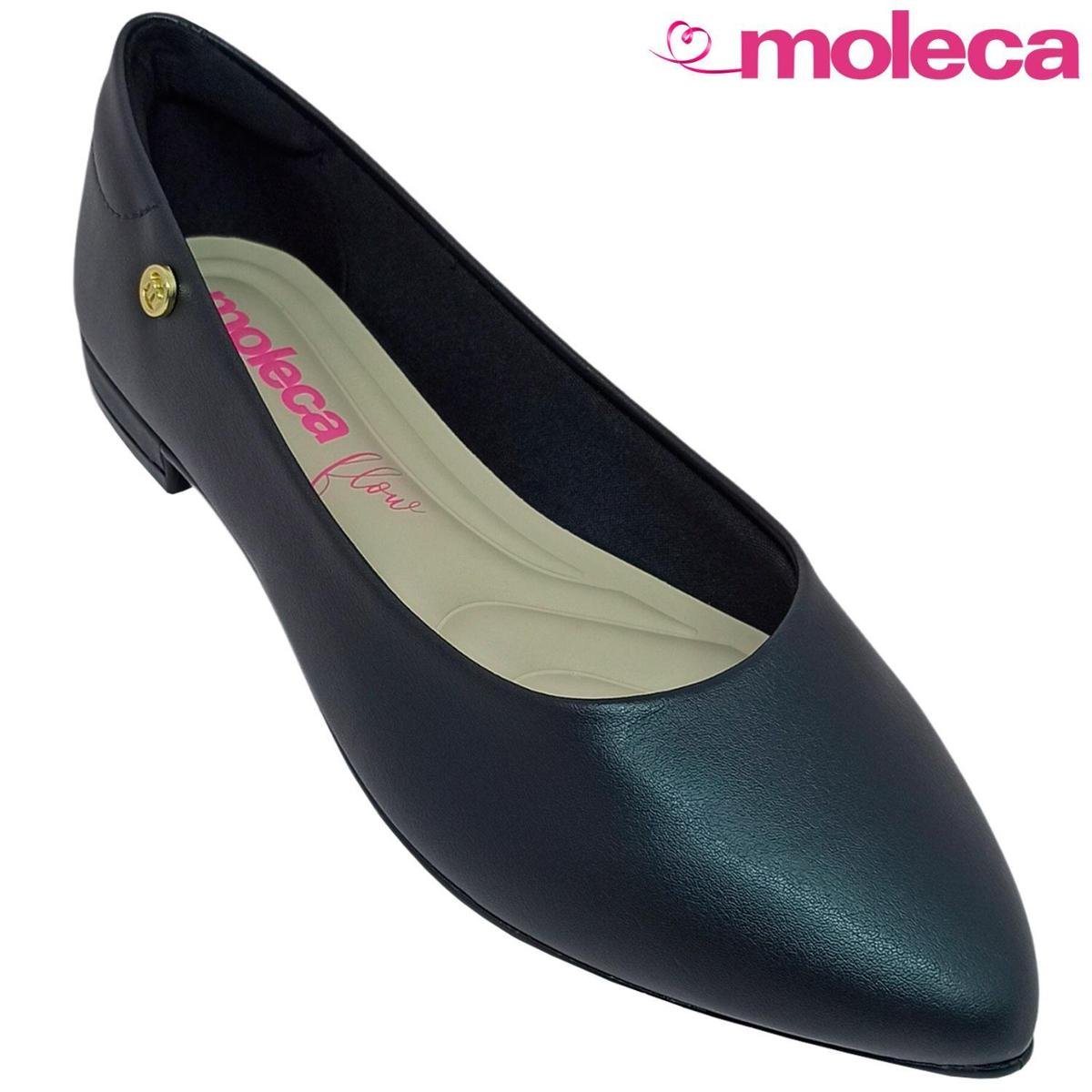 Sapatilha Moleca Napa Sardenha Feminina Modern Casual - Preto | Netshoes