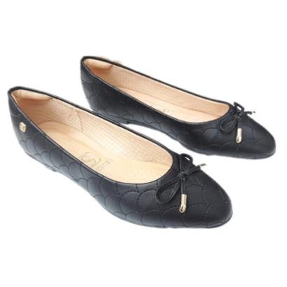 SAPATILHA SANTINELLI COM LAÇO FEMININO - Preto | Netshoes