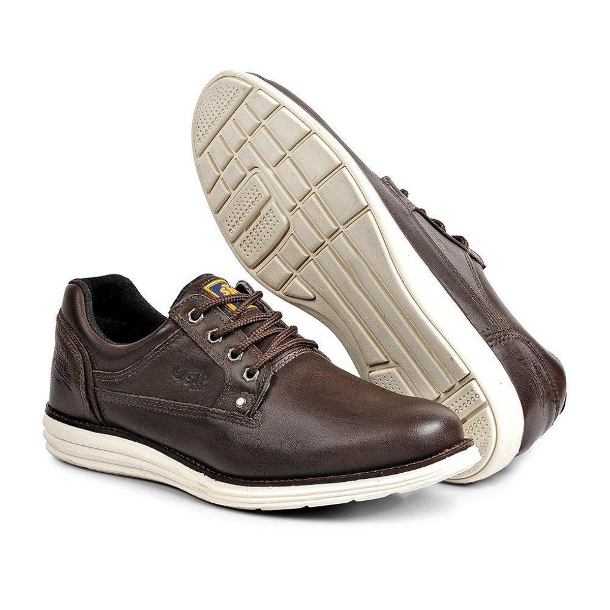 Sapato Casual Masculino Layer Stop Boots - R3000 - - Marrom | Netshoes