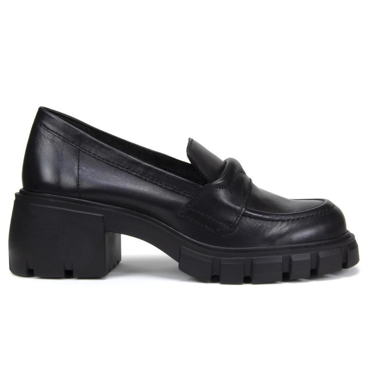 sapato Loafer Bottero 347302 Feminino - Preto | Netshoes
