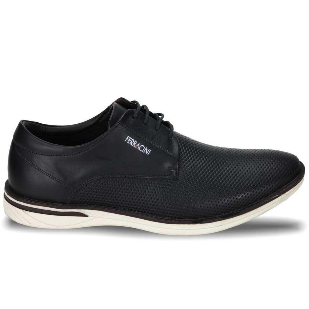 Sapato Masculino Ferracini Monterrey - Preto | Netshoes