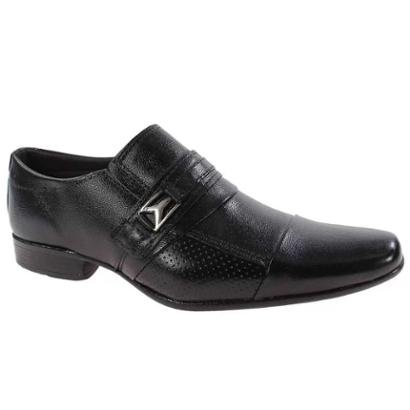 Sapato Masculino Parthenon Sport Bico Alongado GM5002 Preto 38 - Preto ...