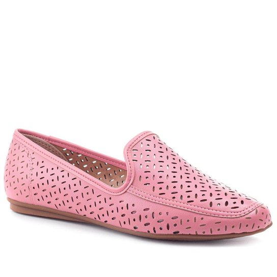 Sapato Mocassim Beira Rio Conforto - Rosa | Netshoes