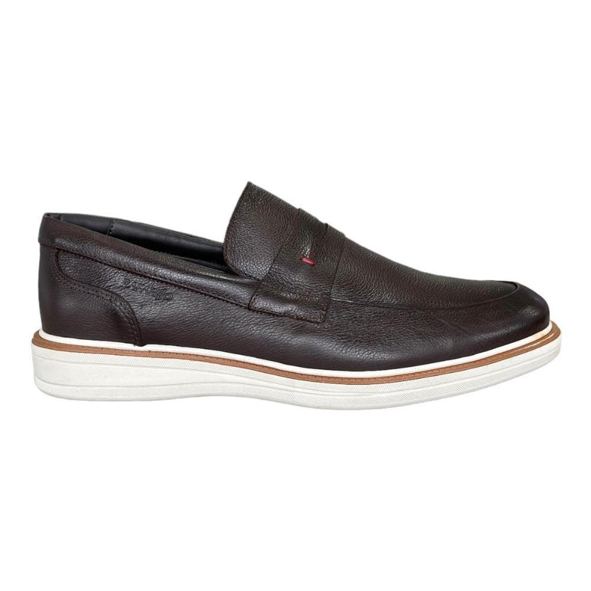 Sapato Rafarillo Masculino 99003 Café - Café | Netshoes