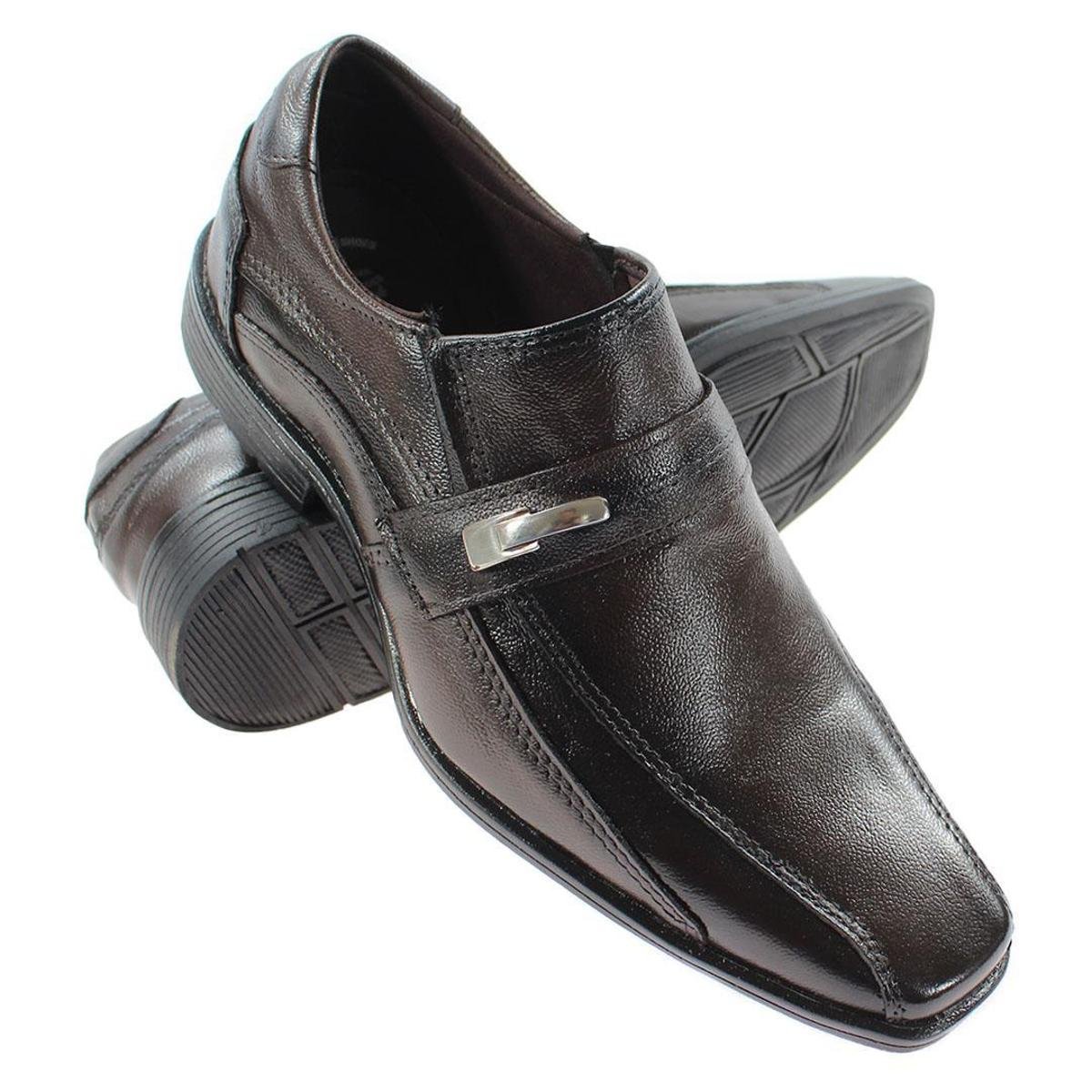 Sapato Social Masculino Parthenon 4017 - Marrom | Netshoes