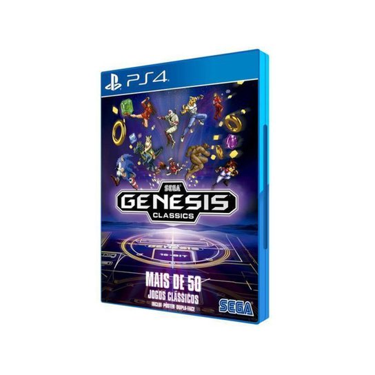 Sega Genesis Classics para PS4 Mais de 50 Jogos - N/A | Netshoes