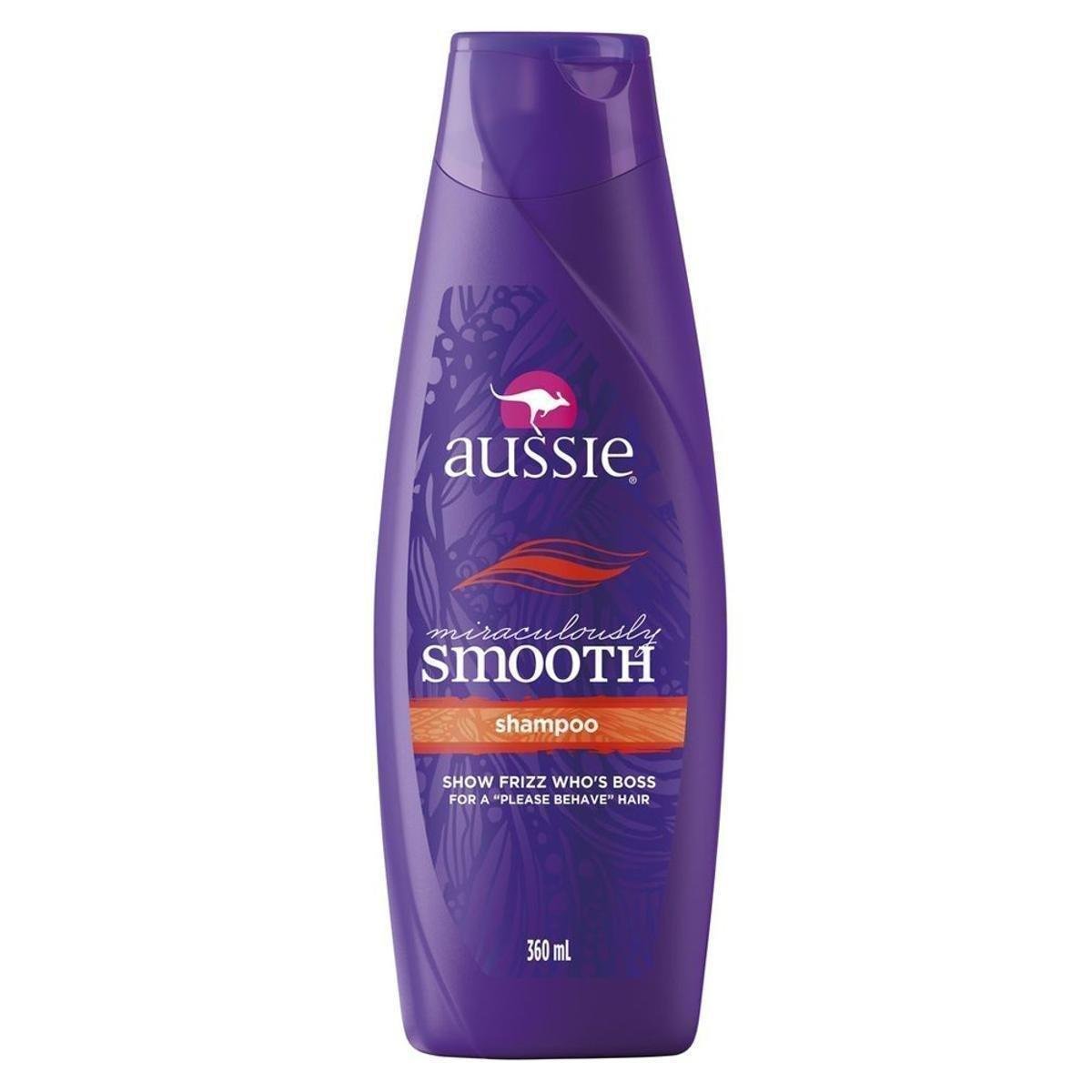 Shampoo Aussie Miraculously Smooth - Anti-Frizz 360ml - Incolor | Netshoes