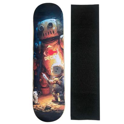 Shape Logo C_Decks Robot Marfim Premium 7.75" + Lixa Nacional - Marrom ...