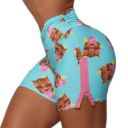 Short Hype Empina Bumbum Chicle Exclusiva Moving - Azul | Netshoes