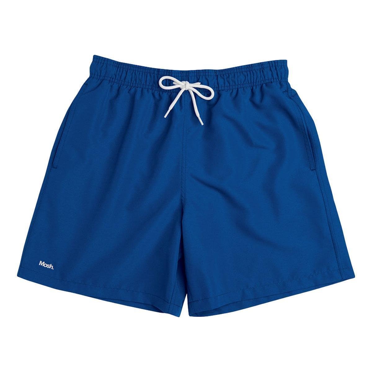 Short Mash Liso Masculino - Azul | Netshoes