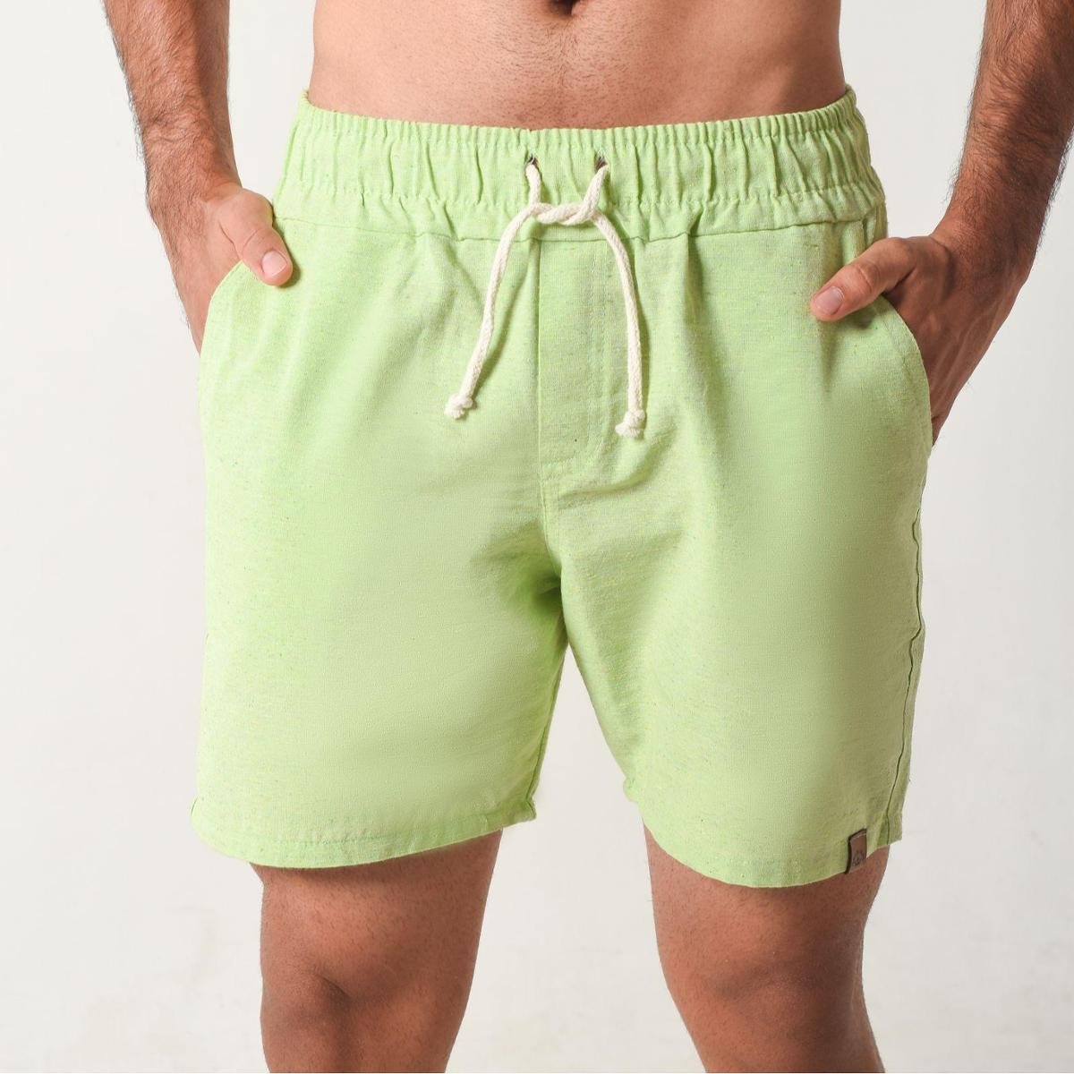Shorts Linho Masculino em promoção na Netshoes!