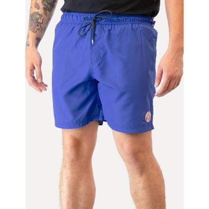 Short Original Penguin Masculino D'Água Basic Patch Azul Cobalto - Azul | Netshoes