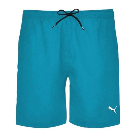 Short Puma Board Médio Masculino - Azul e Branco P - Azul | Netshoes