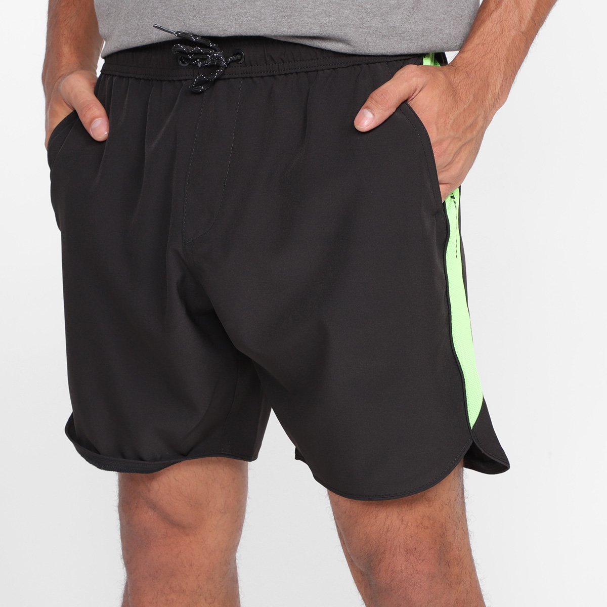 Short Rip Curl Pivot Volley Masculino - Preto | Netshoes