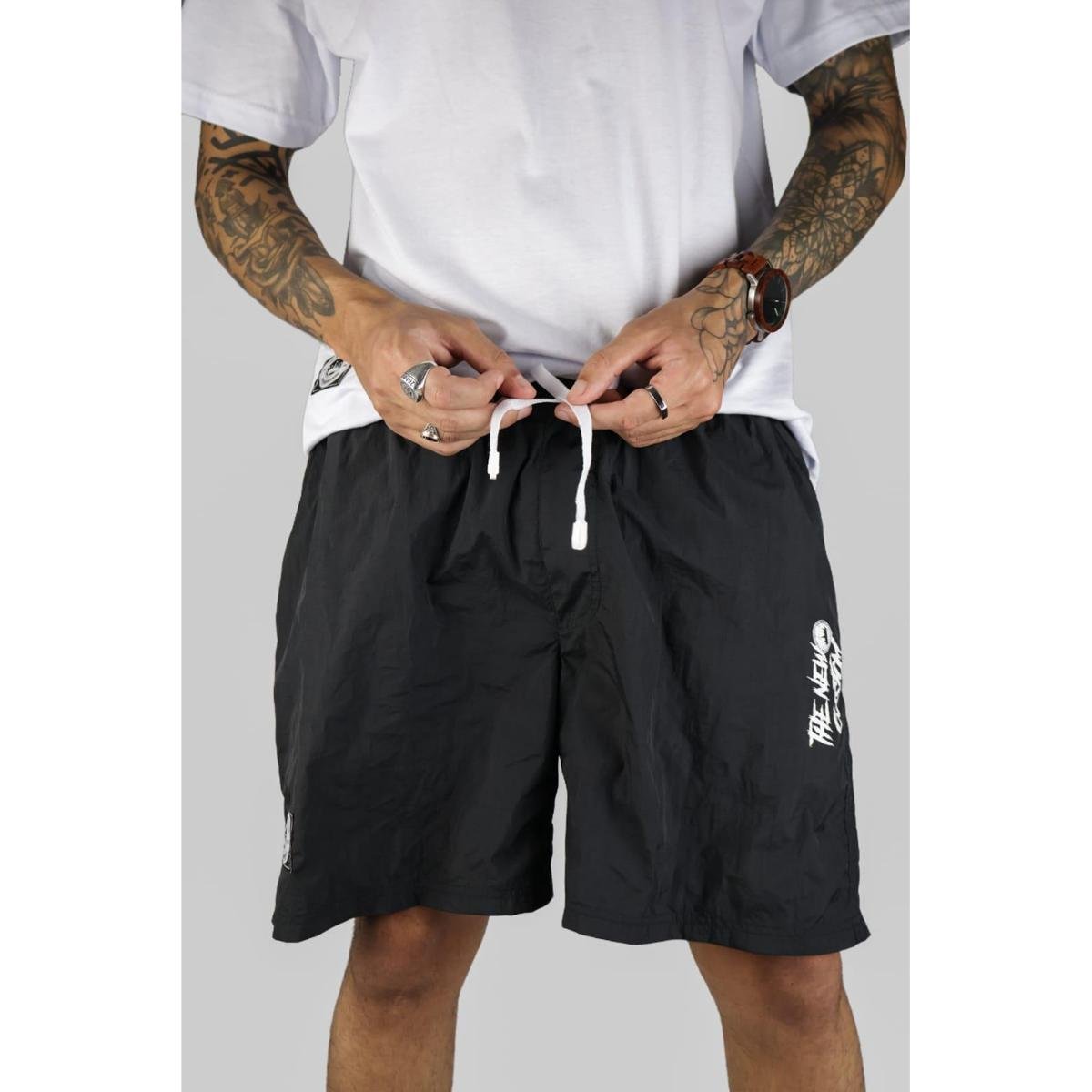 Short The New Custom All Day Masculino - Preto | Netshoes
