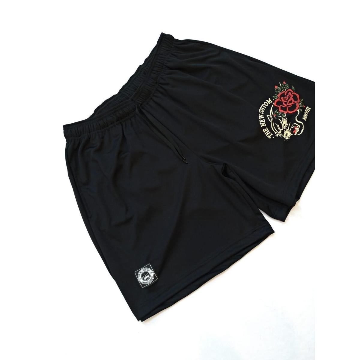 Short The New Custom Pantera Masculino - Preto | Netshoes