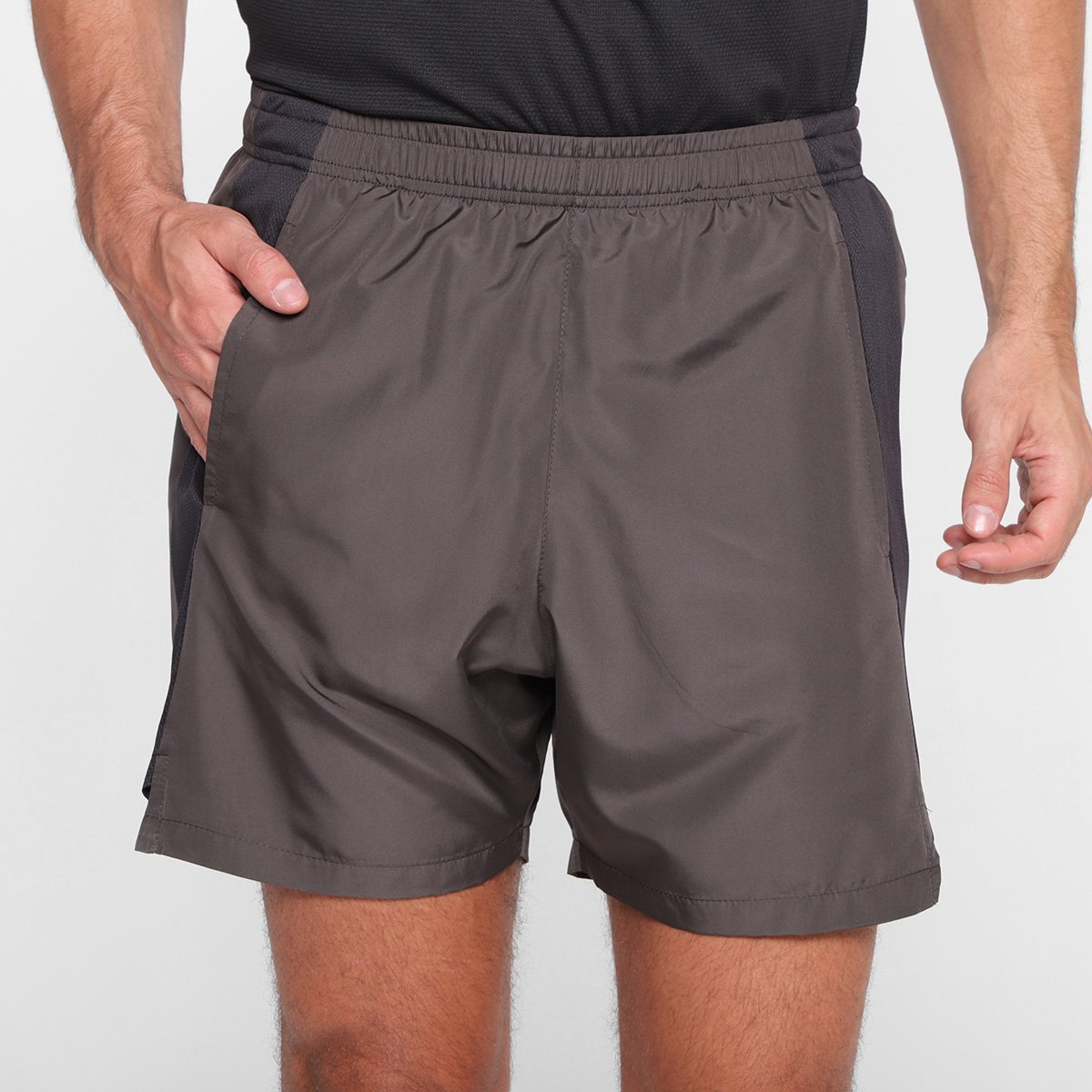 Shorts Gonew Keep Running Masculino - Cinza | Netshoes