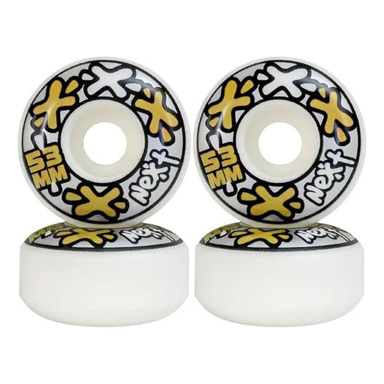 Skate Flip Profissional Montado Camufla 8.0 Next 53 Everlong - Amarelo ...