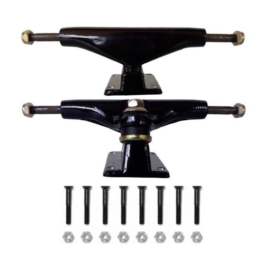 Skate Wood Light Fish 8.5 Montado Truck 149mm Next 53mm 101a - Vermelho ...