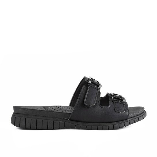 Slide Campesí Flatform CP206 - Preto | Netshoes