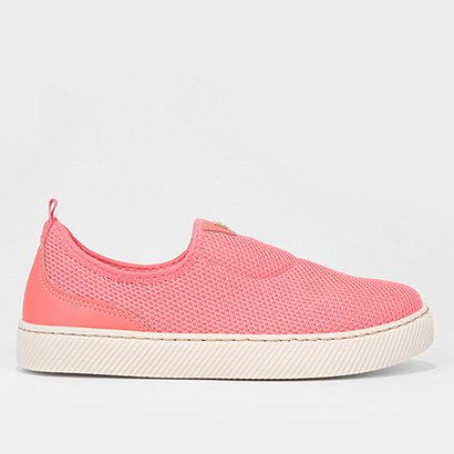 Slip On Modare Mesh Feminino - Coral | Netshoes