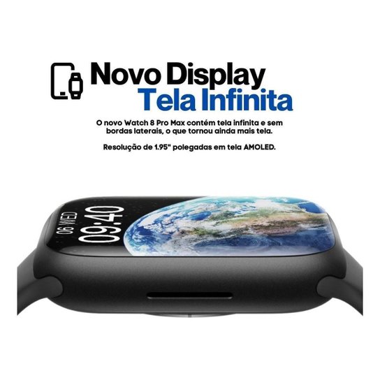 Smart Watch U9 Ultra 49mm Serie 9 Relogio Original Bluetooth Android ...